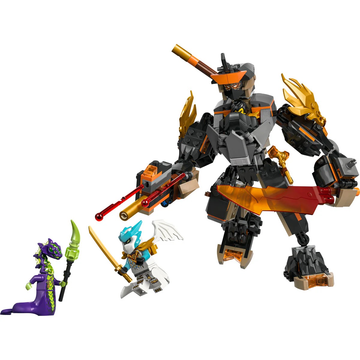 LEGO® NINJAGO® 71854 Coleov robot za misije i zmajski Zane - Vacom.hr